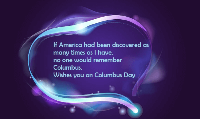 50 Best Happy Columbus Day Wishes Messages & SMS, Quotes, Sayings ...