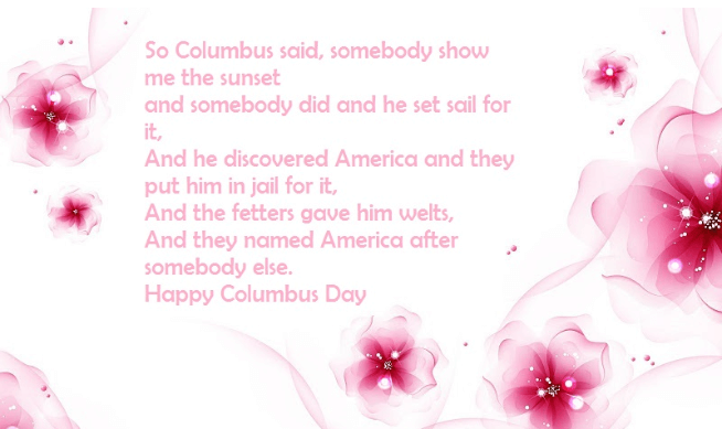 50 Best Happy Columbus Day Wishes Messages & SMS, Quotes, Sayings ...