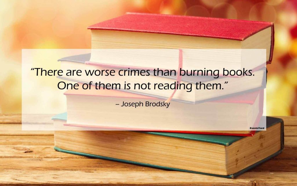 Best 70 International Book Day Quotes and Sayings - Events Yard